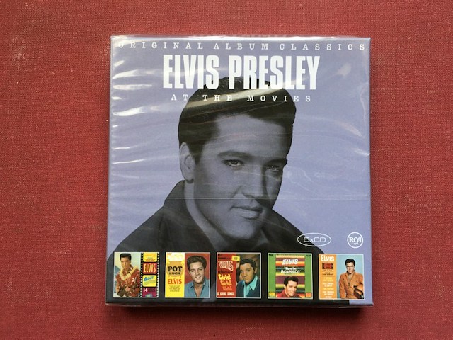 Elvis Presley-AT THE MoViES Album Classics 5CD BoX 2011