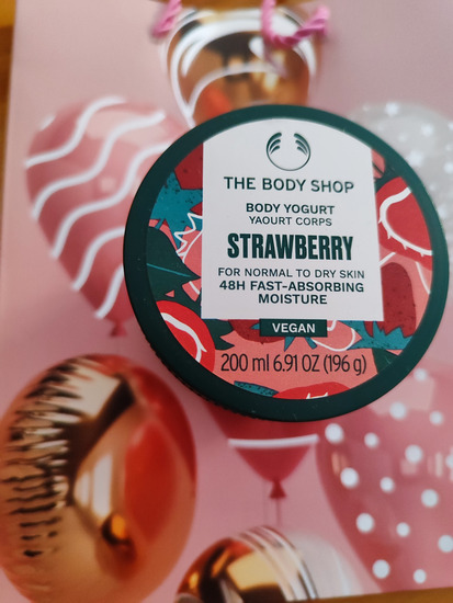 The body shop jogurt