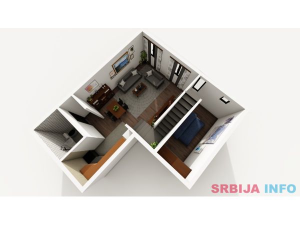 STAN 50m² KULINA BANA BEOGRAD