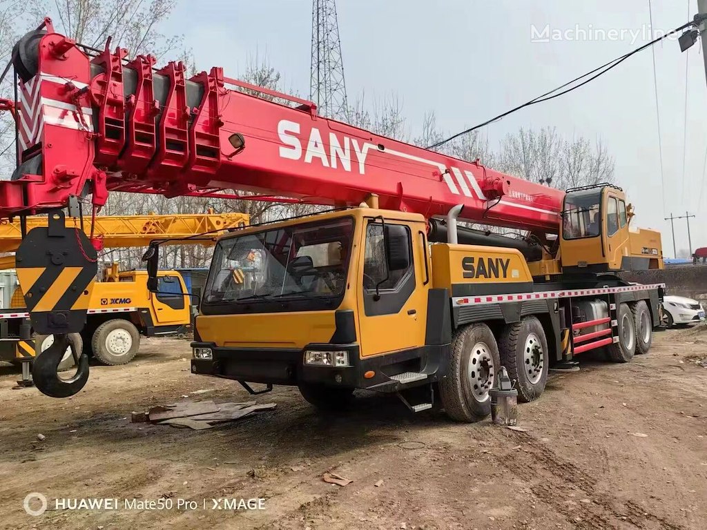 Sany Sany STC750 75 ton used mobile truck crane mobile crane pokretna dizalica