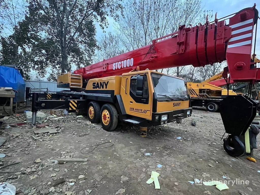 Sany Sany STC1000 100 ton used mobile truck crane mobile crane pokretna dizalica