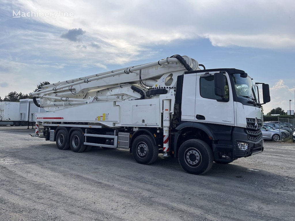 Nova Sany 56m,6 Arm - SY56R Z6-200 na šasiji Mercedes-Benz Arocs 4840 Sany 56m pumpa za beton