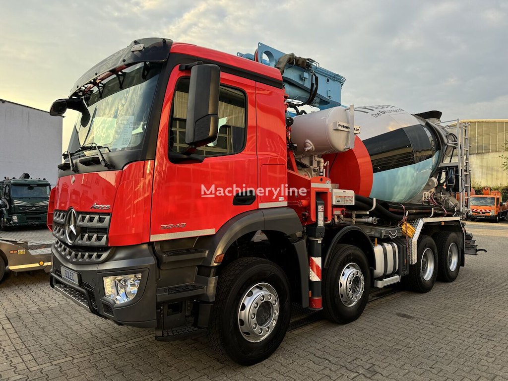 Putzmeister na šasiji Mercedes-Benz AROCS 3243 8x4 EURO6 POMPOGRUSZKA PUTZMEISTER TMM 24-3 pumpa za beton