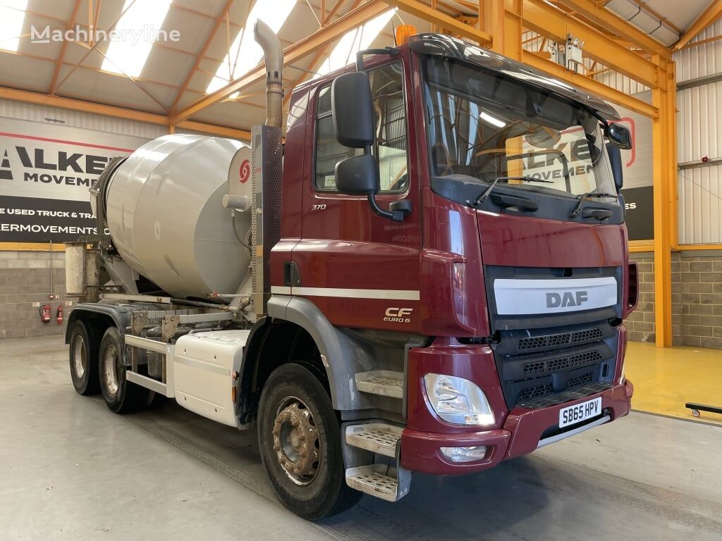 DAF CF370 *EURO 6* 6X4 CEMENT MIXER – 2015 – SB65 HPV kamion s mešalicom za beton