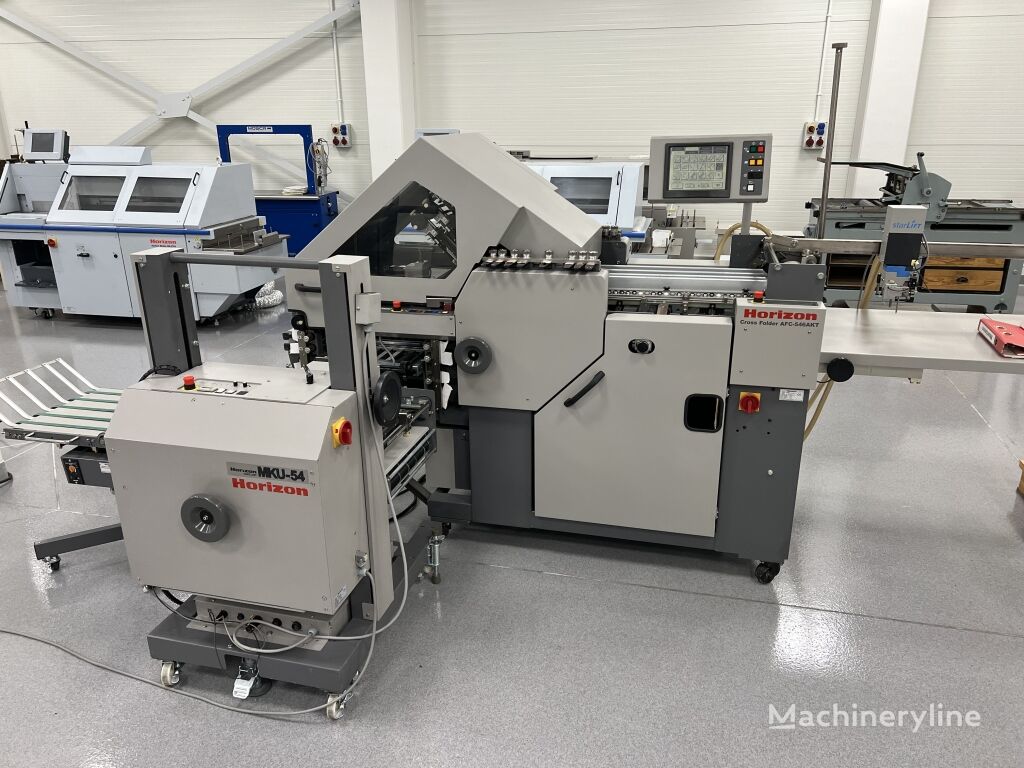 Horizon AFC-546 AKT Folding Machine + MKU-54 Mobile Knife savijacica papira