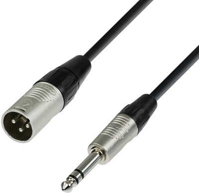 Adam Hall Cables 4 STAR BMV 0300 kabl (muški XLR na TRS 6.3mm jack)