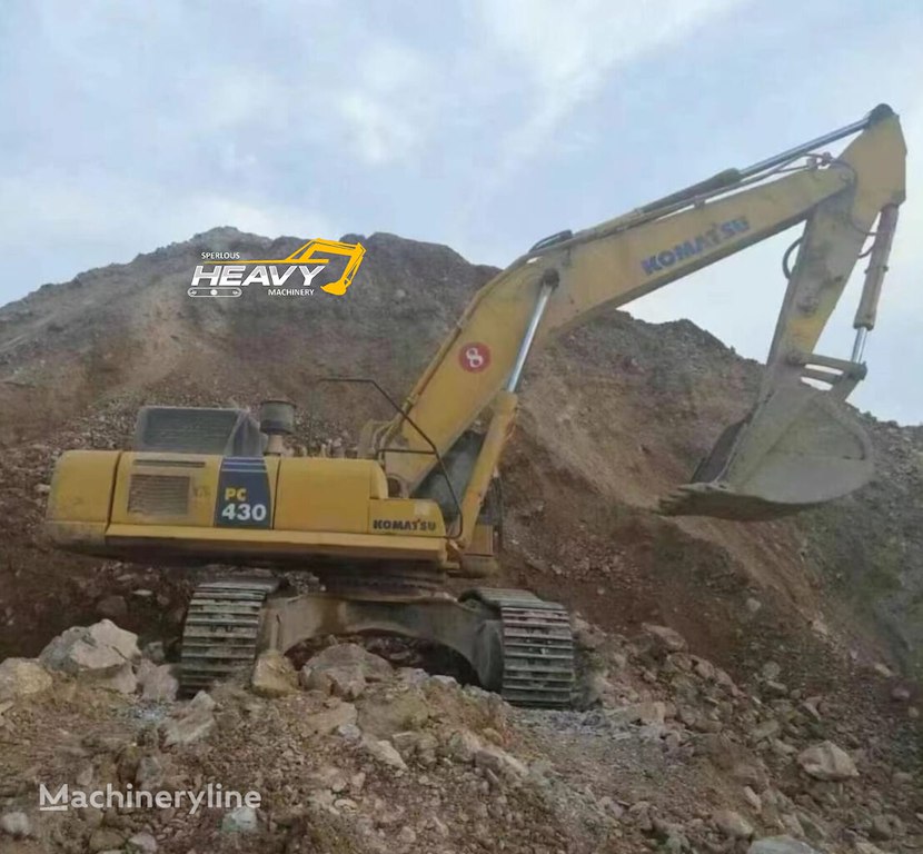 Komatsu PC430-8 bager na šinama