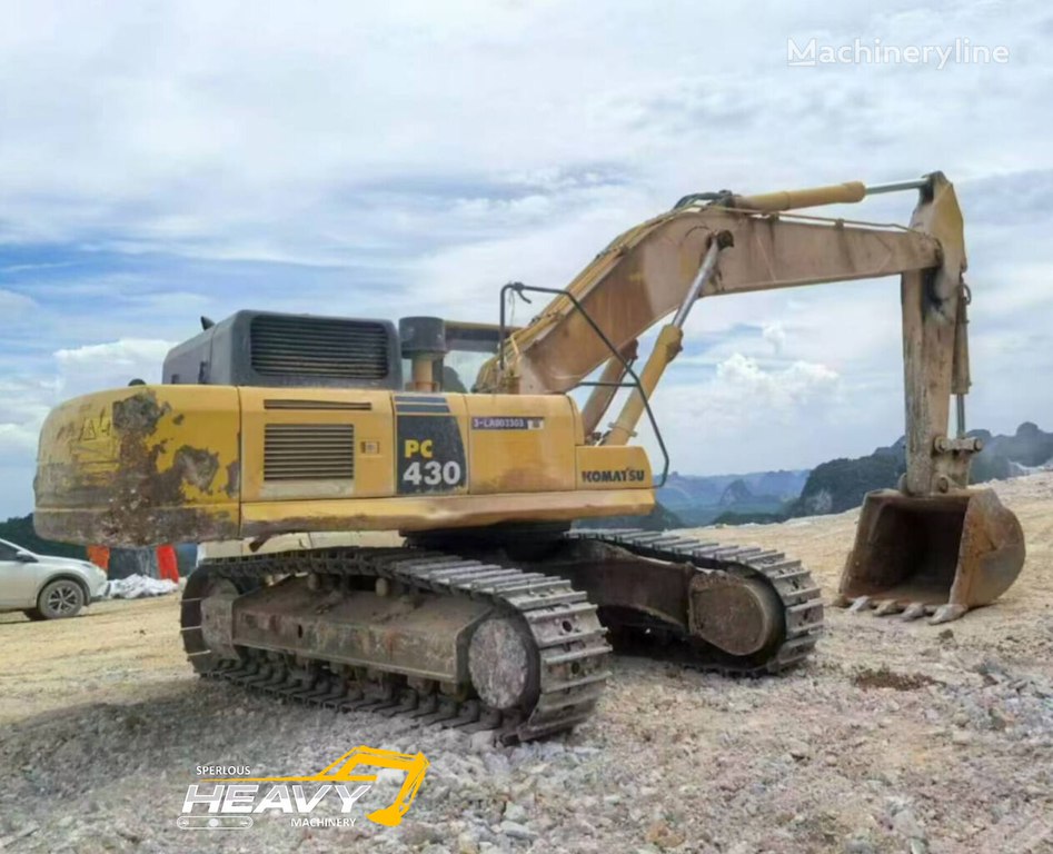 Komatsu PC430-8 bager na šinama