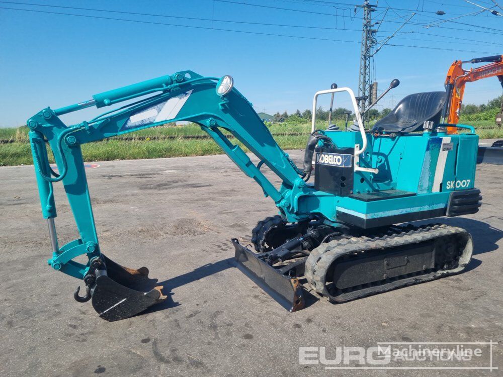 Prodaje se Kobelco SK007 mini bager na aukciji