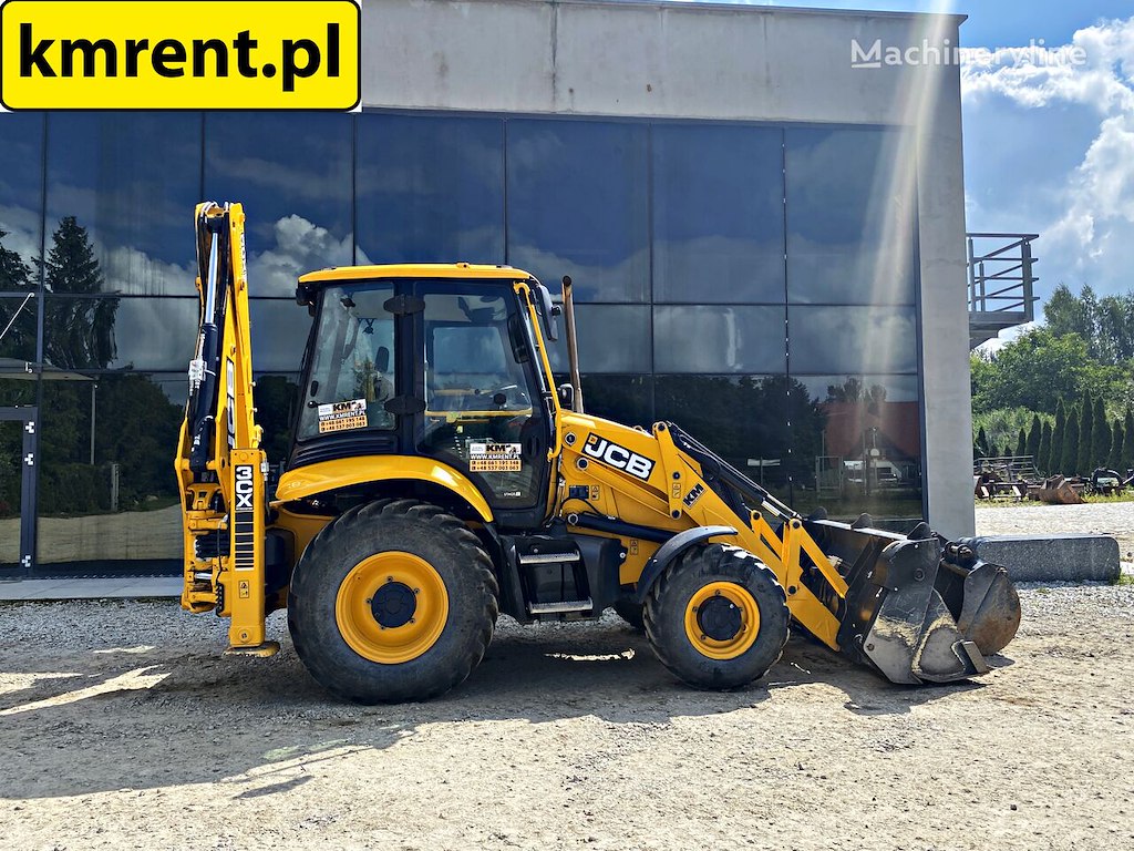 JCB 3CX | CAT 432 428 CASE 580 590 KOMATSU WB97 bager-utovarivač