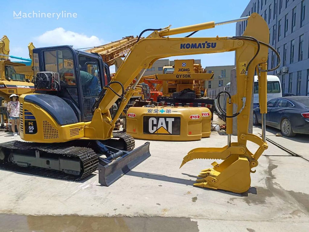 Komatsu PC55 bager guseničar