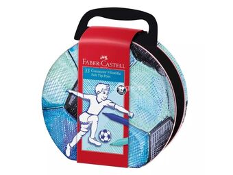 FABER CASTELL Flomasteri set koferče Soccer 1/33