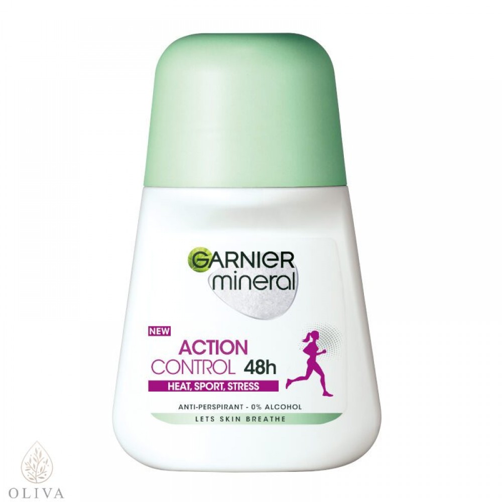 GARNIER DEO MINERAL ACTION CONTROL ROL-ON 50 ML MAKSIMALNA EFIKASNOST