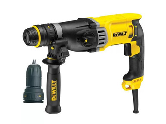 Elektro pneumatska bušilica-čekić SDS-Plus sa brzo izmenjivom glavom 900W D25144K DeWalt