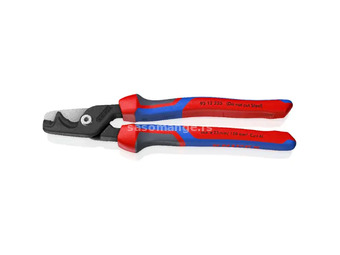 Knipex 95 12 225 StepCut XL Makaze za kablove 225mm sa trokomponentnom drškom