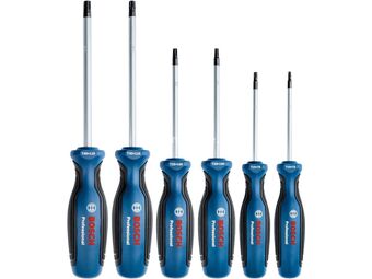 BOSCH Šestodelni set odvijača Torx