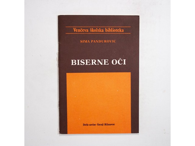 Biserne oči, Sima Pandurović