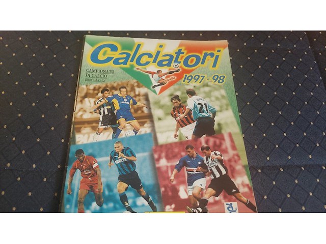 Calciatori 1997-98/Album sa slicicama