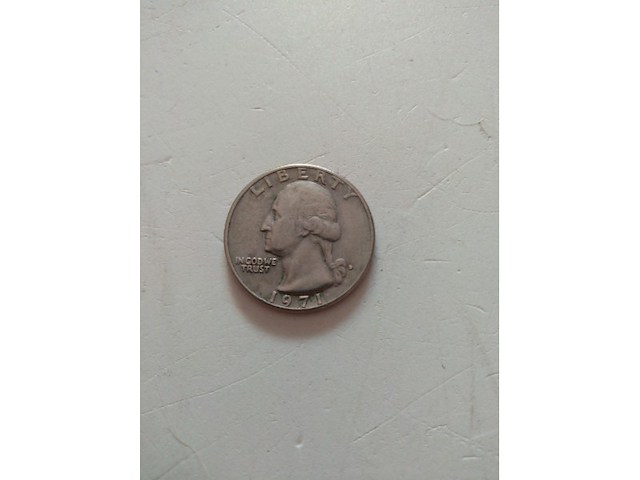 Quarter dollar USA  D ,1971.