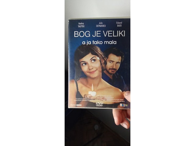 Bog je Veliki a Ja Tako Mala DVD Nov