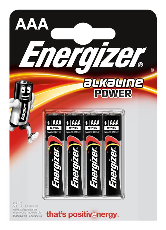 ENERGIZER BAT. ALKALNE AAA 4/1