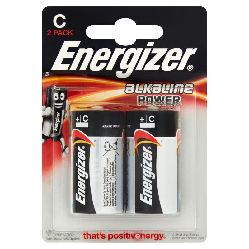 ENERGIZER BAT. ALKALNE C 2/1