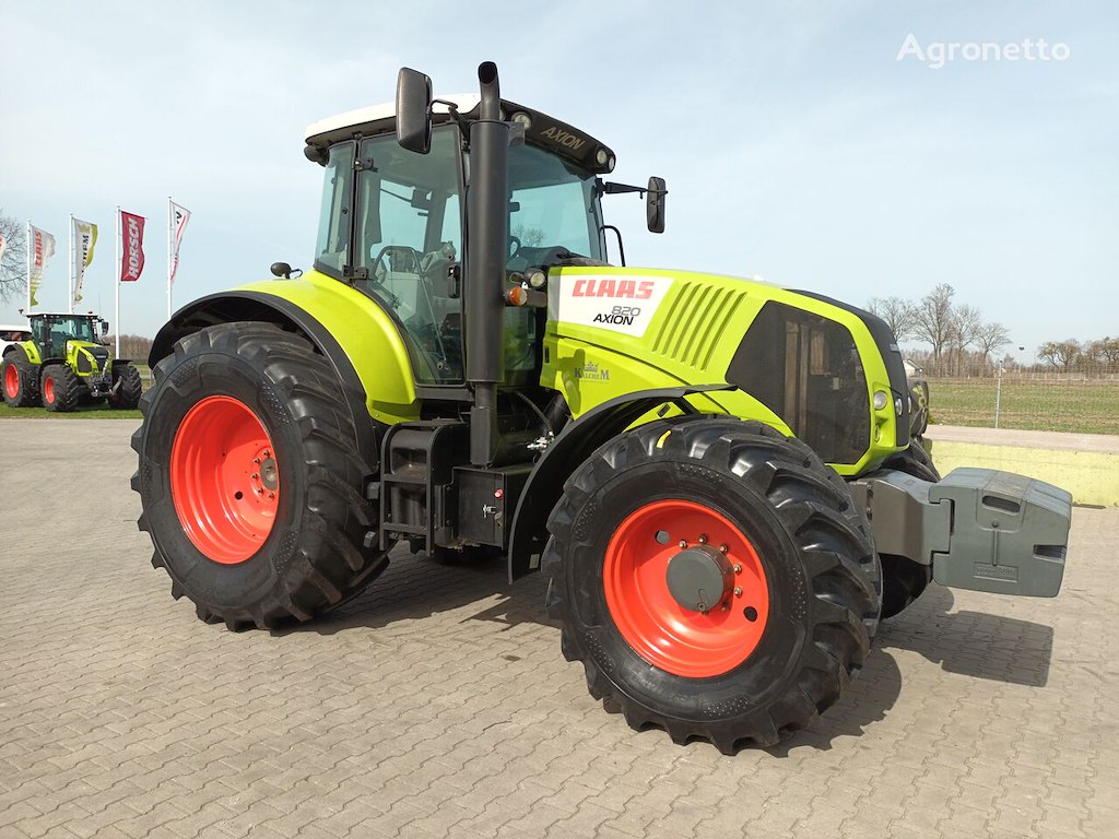 Claas Axion 820 traktor točkaš