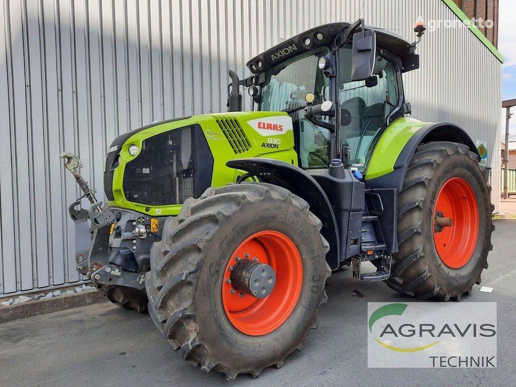 Claas Axion 830 Cmatic Cebis traktor točkaš