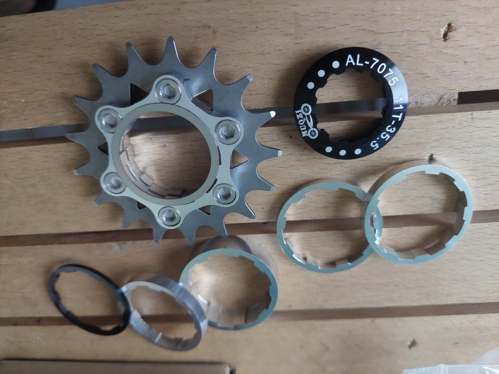 Single speed kit 17t