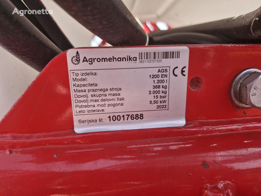 Nova Agromech AGS 1200 EN Agromehanika nošena prskalica