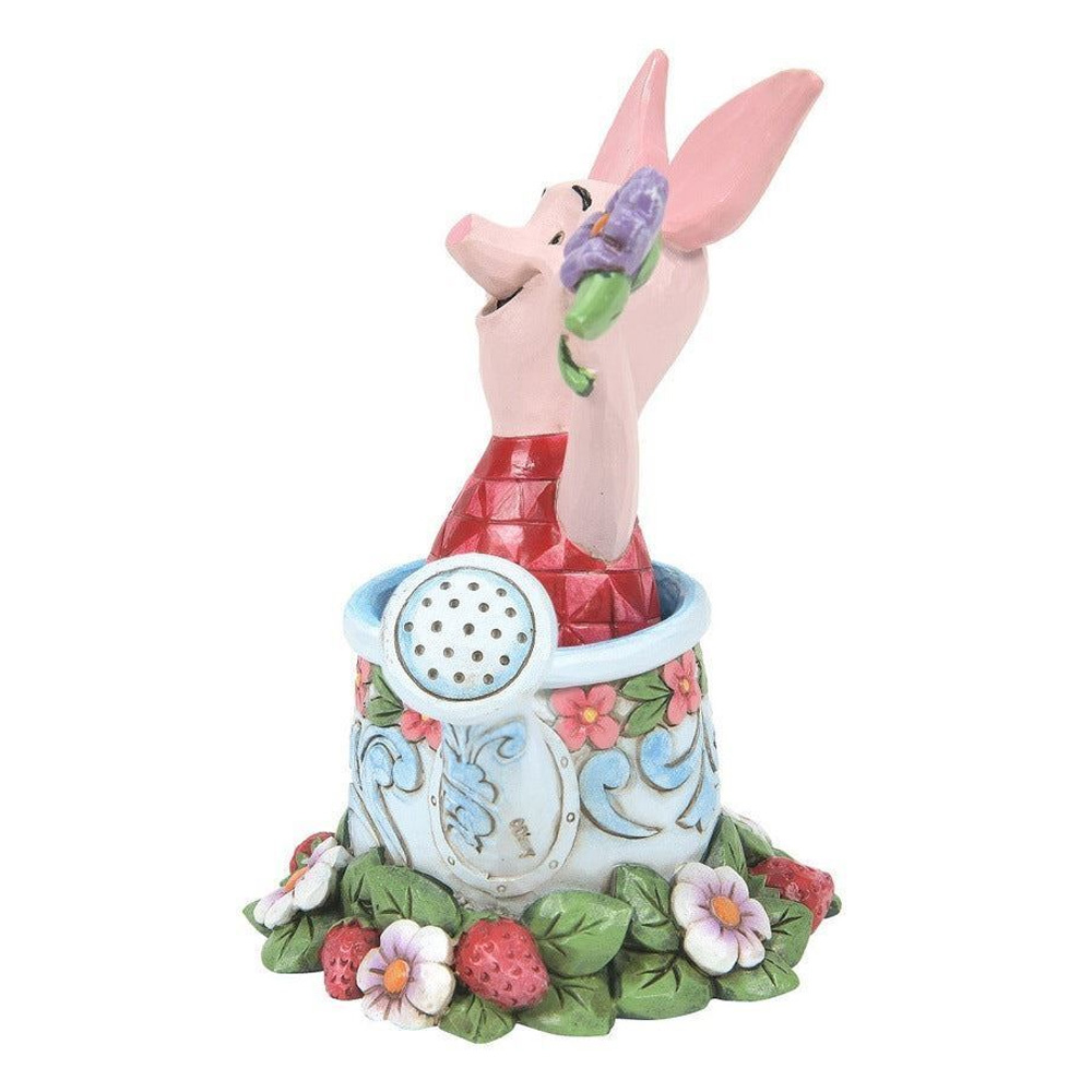 Picked for You (Piglet in Watering Can Figurine)