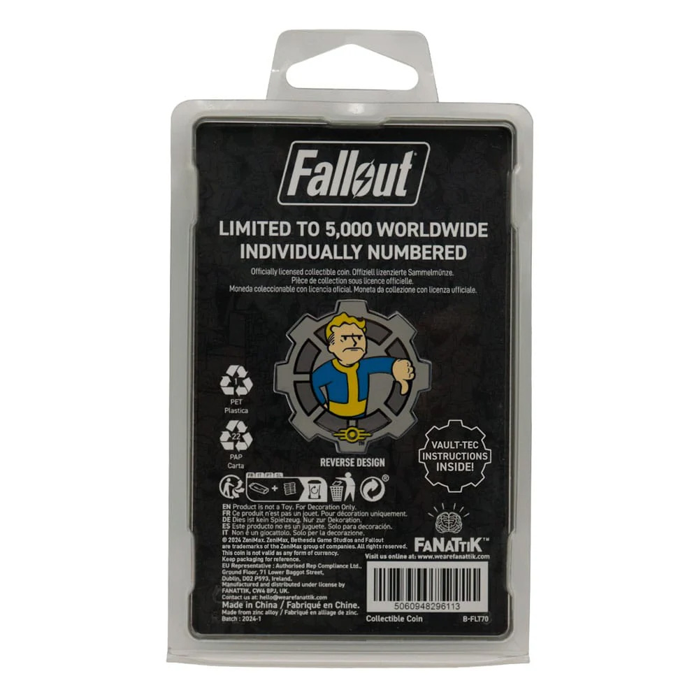 Fallout Replica 1/1 Flip Coin Limited Edition