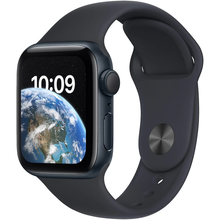 Apple Watch SE 2 GPS 44 mm Midnight with Midnight Sport Band MRE93SE/A