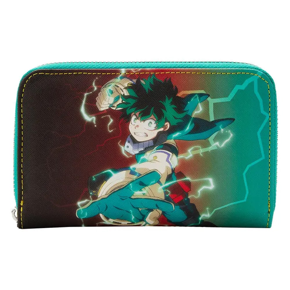 LOUNGEFLY My Hero Academia Deku Zip Around Wallet Novčanik