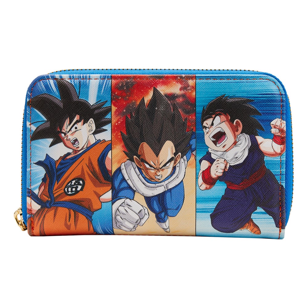 LOUNGEFLY Dragon Ball Z Trio Zip Around Novčanik