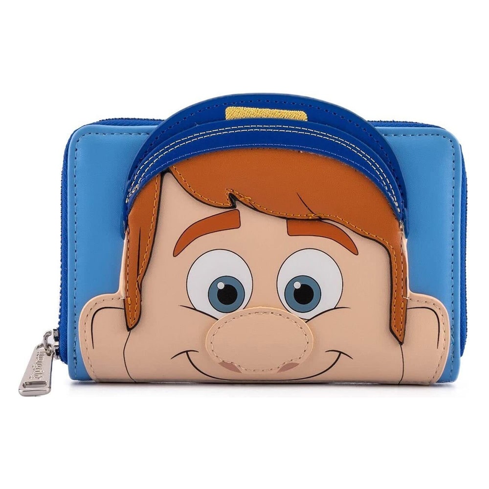 LOUNGEFLY Disney Wreck It Ralph Fix It Felix Zip Around Wallet Novčanik