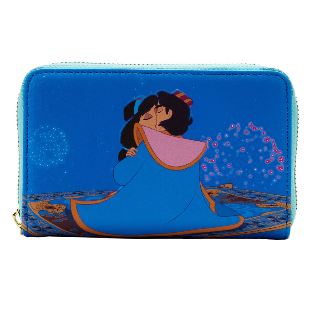 LOUNGEFLY Disney Jasmine Princess Series Zip Around Wallet Novčanik