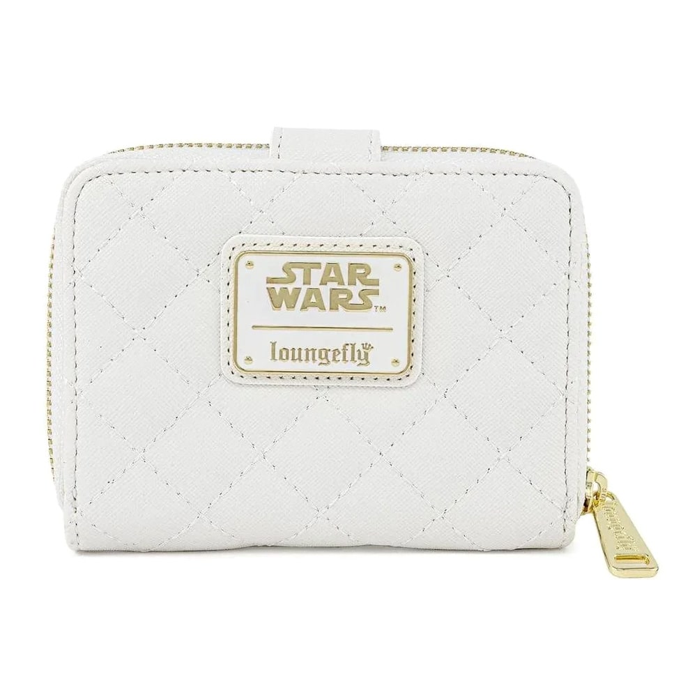 LOUNGEFLY Star Wars White Gold Rebel Wallet Novčanik