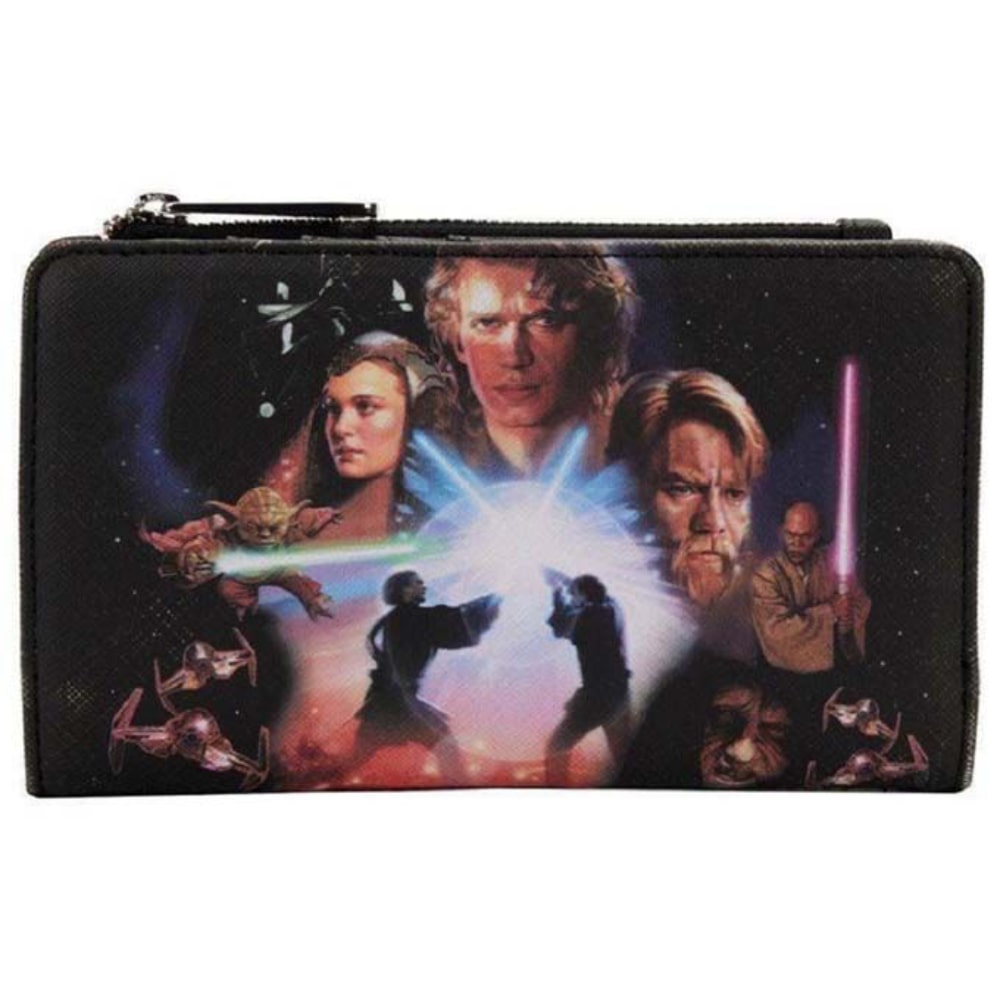 LOUNGEFLY Star Wars Trilogy 2 Flap Novčanik