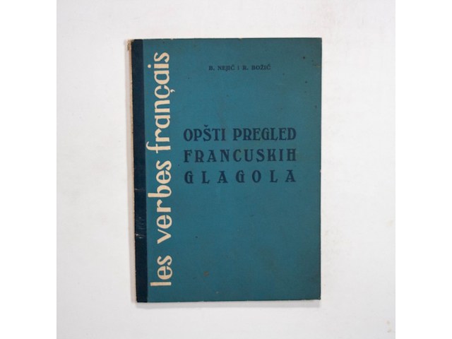 Opšti pregled francuskih glagola