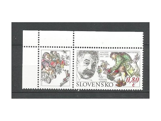 Slovacka 2019. Vincen Hloznik 1919-1997. MNH cista seri