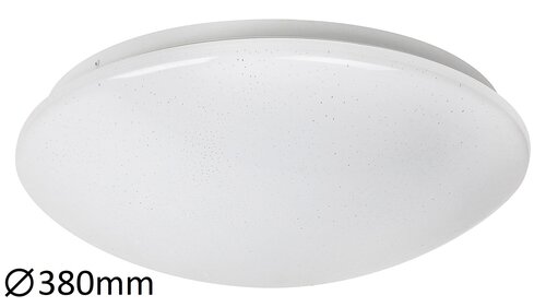 RABALUX LUKAS PLAFONJERA LED 24W BELO