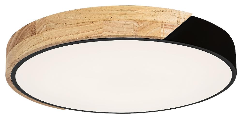 RABALUX MAPLE PLADONJERA LED 24W 4000K MAT CRNA