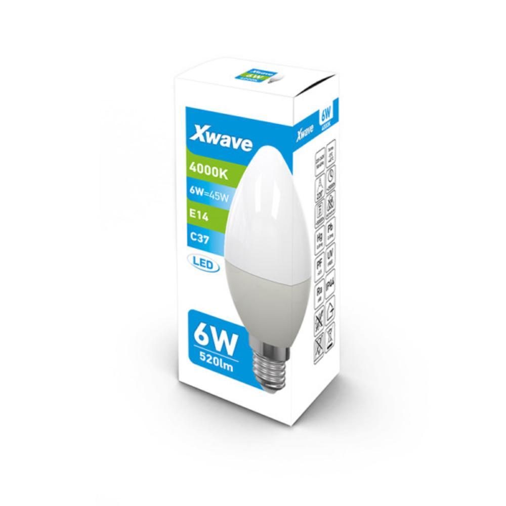 XWAVE SIJALICA LED E14 6W 4000K