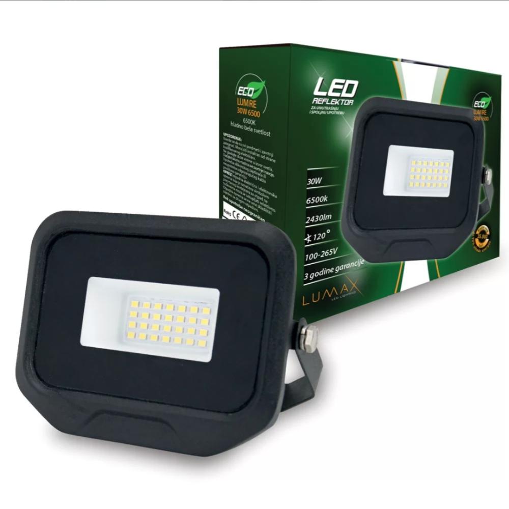 LUMAX LED REFLEKTOR ECO LUMRE-30W 6500K 2430lm