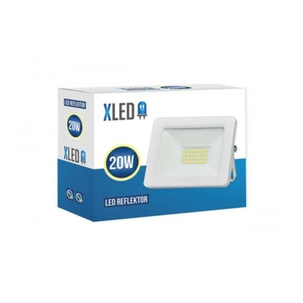 XLED REFLEKTOR LED 6500K 20W.1600LM.IP65AC220-240V