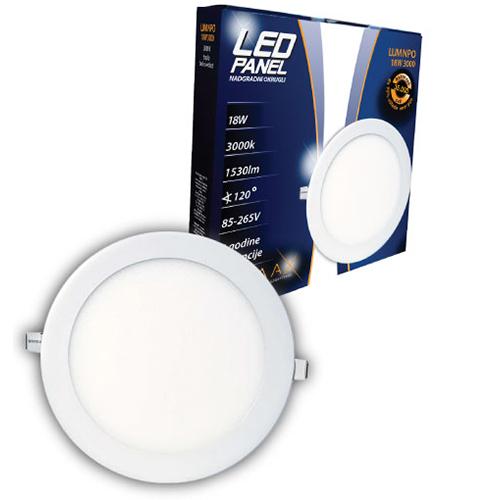 LUMAX LED PANEL NADGRADNI OKRUGLI MNPO-18W 6500K