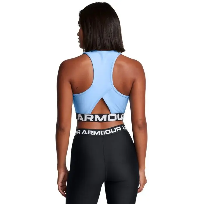 Women‘s top HeatGear Rib Tank Blue - Under Armour