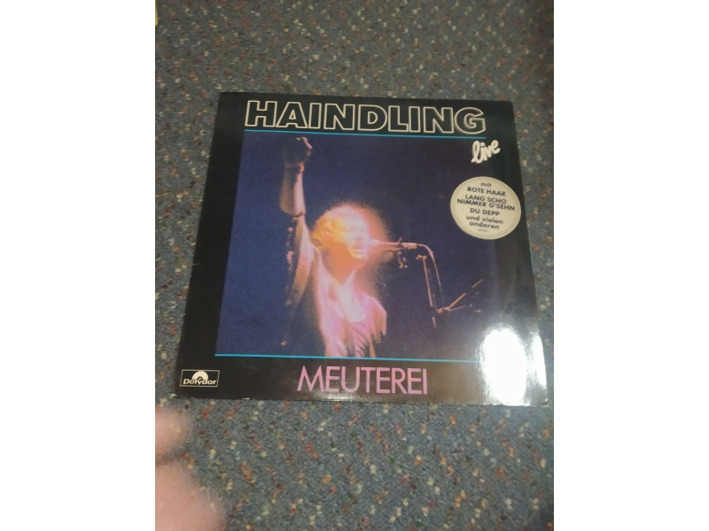 Haindling – Meuterei (Germany LP 1986)