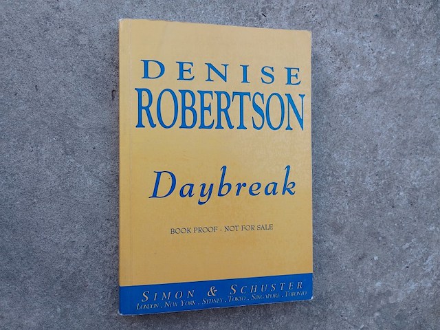 DAYBREAK, Denise Robertson